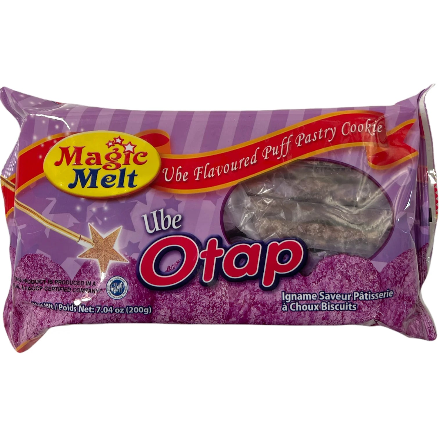 Magic Melt Ube Flavored Otap (Puff Pastry Cookie) 7.04 oz – FILfaves